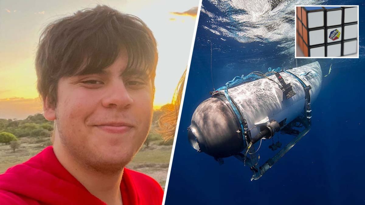 Joven que murió en sumergible Titan llevó cubo de Rubix para batir ...