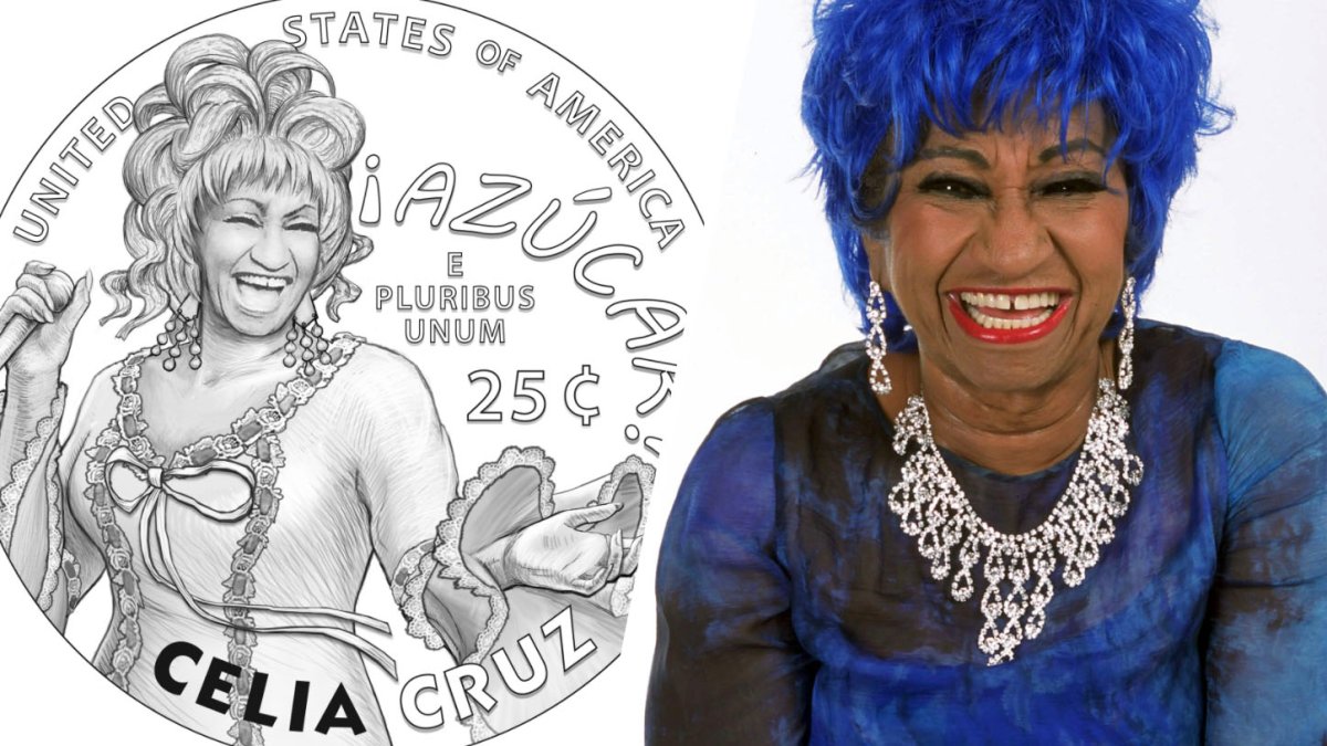 Moneda de 25 centavos de Celia Cruz – Telemundo Nueva Inglaterra