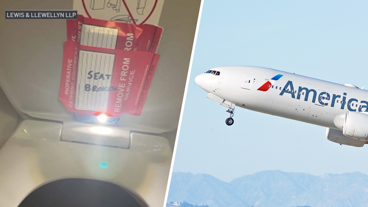 Hallan cámara oculta en baño de avión de American Airlines – Telemundo ...