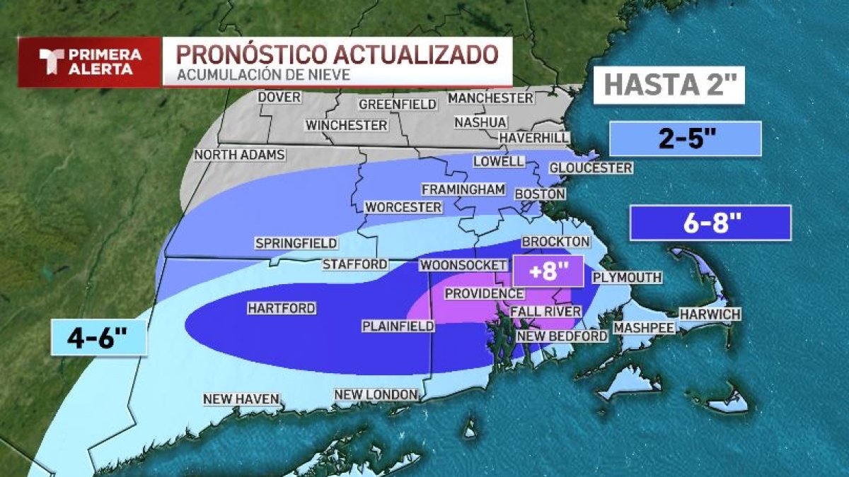 Pronóstico del tiempo en Massachusetts – Telemundo Nueva Inglaterra