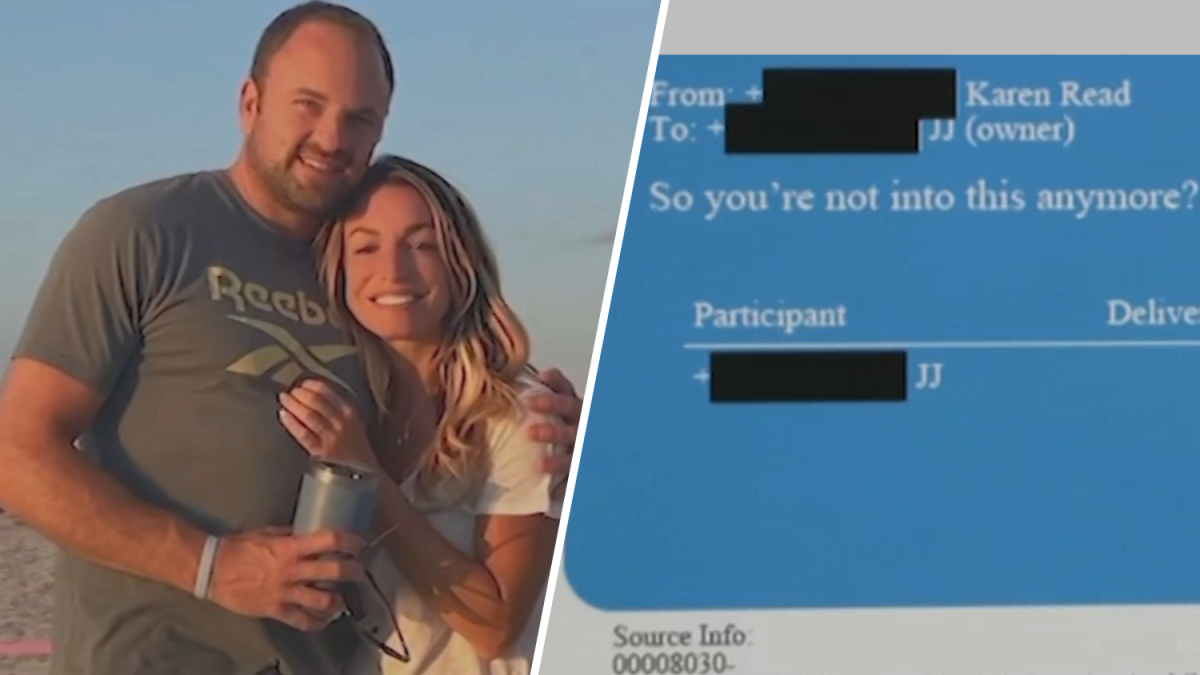 Mensajes de texto que se enviaron Karen Read y John O’Keefe – Telemundo ...