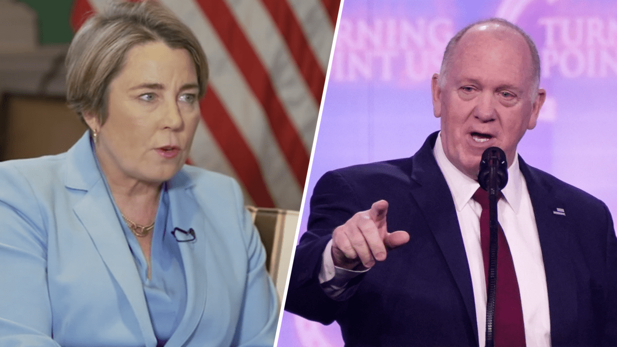 Healey cuestiona la “fijación” del zar fronterizo con Massachusetts ...