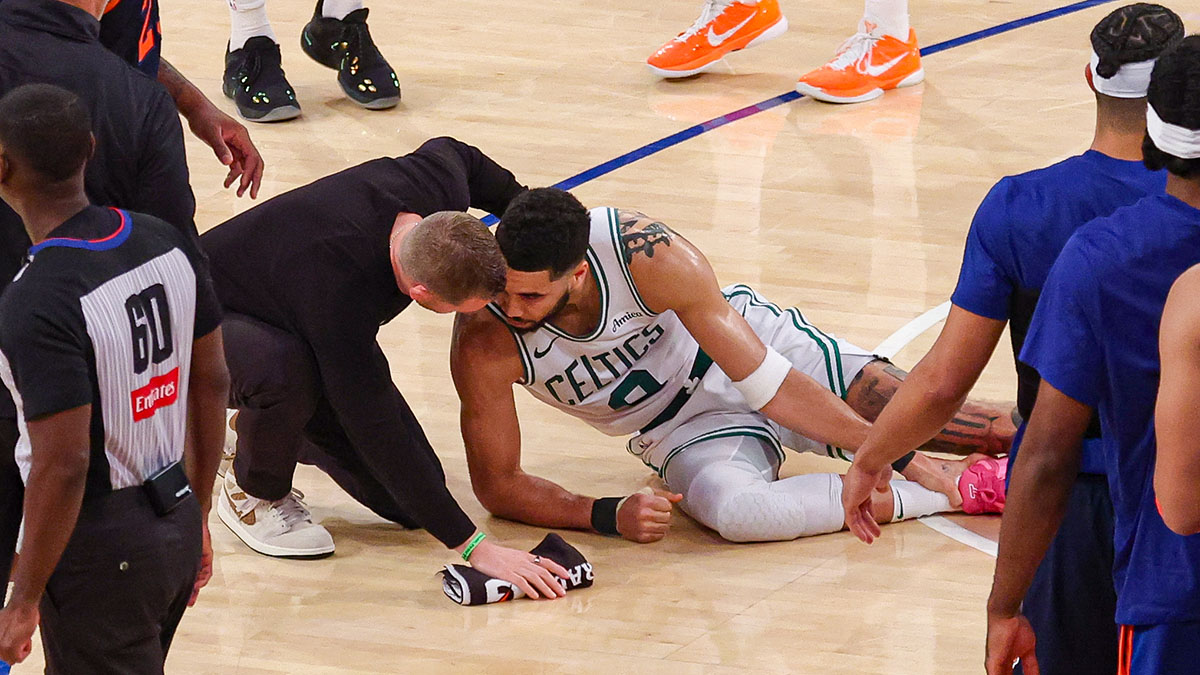 Jayson Tatum lesionado: La estrella de los Celtics se rompe el tendón de aquiles – Telemundo ...