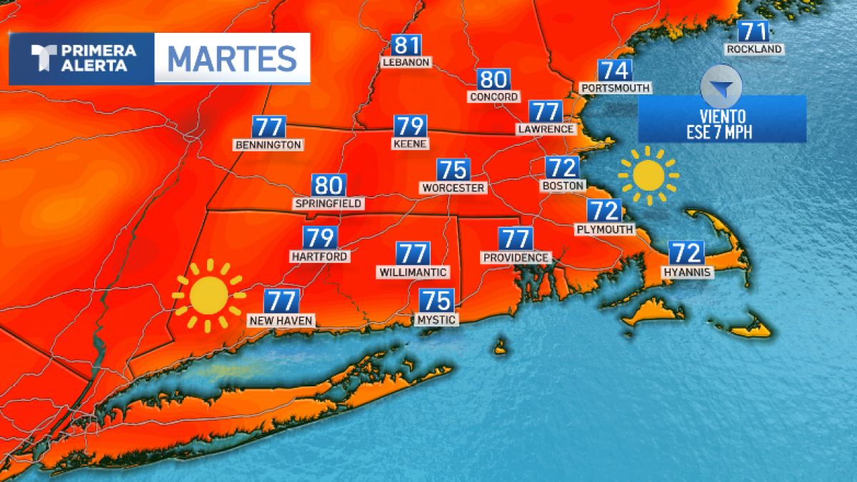 Pronóstico del tiempo en Massachusetts – Telemundo Nueva Inglaterra