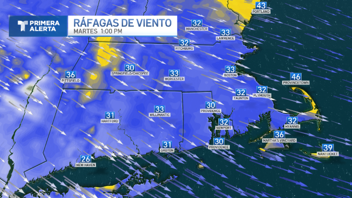 Pronóstico del tiempo en Massachusetts – Telemundo Nueva Inglaterra