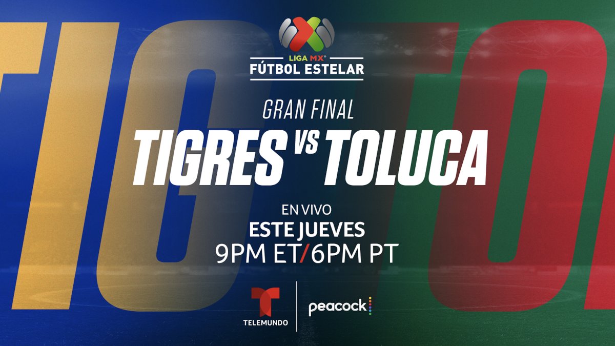 Tigres y Toluca juegan partido de ida final de la Liga MX – Telemundo ...