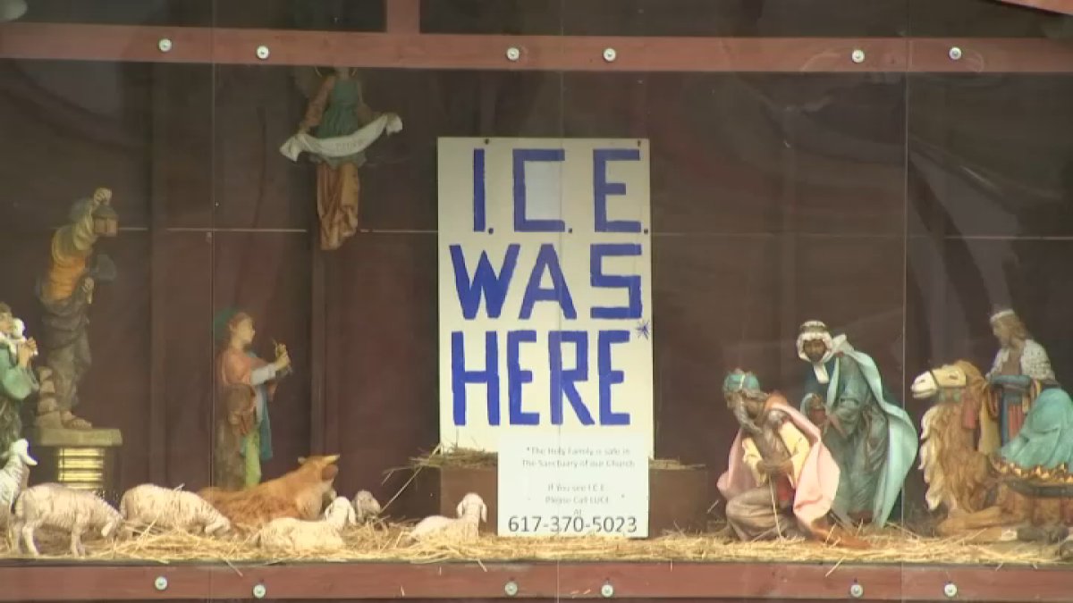 Piden a iglesia de Dedham que retire el mensaje "ICE ESTUVO AQUÍ" de su ...