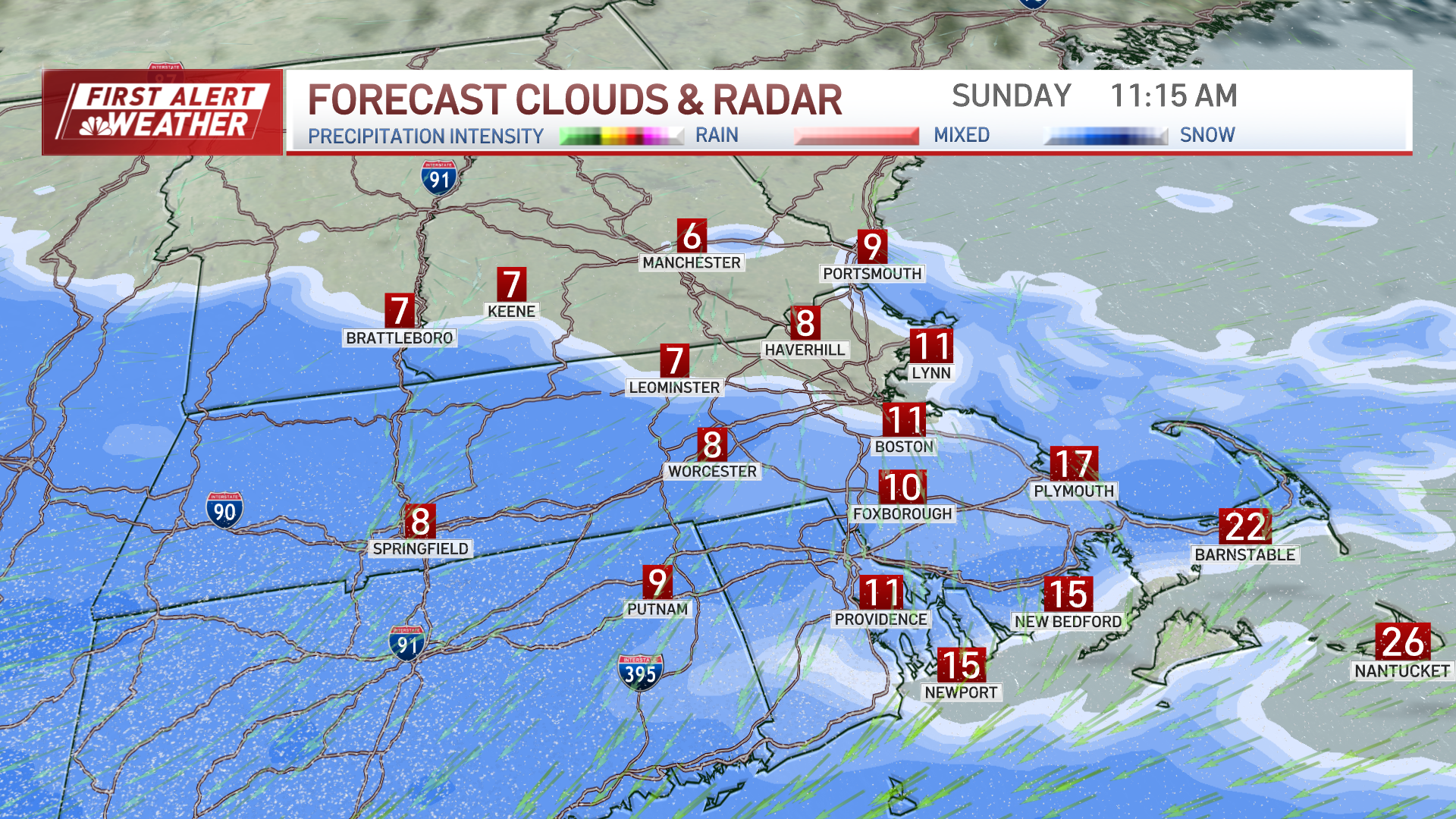 ¿Cuando empieza a nevar en Boston? Horario y cantidad de nieve ...
