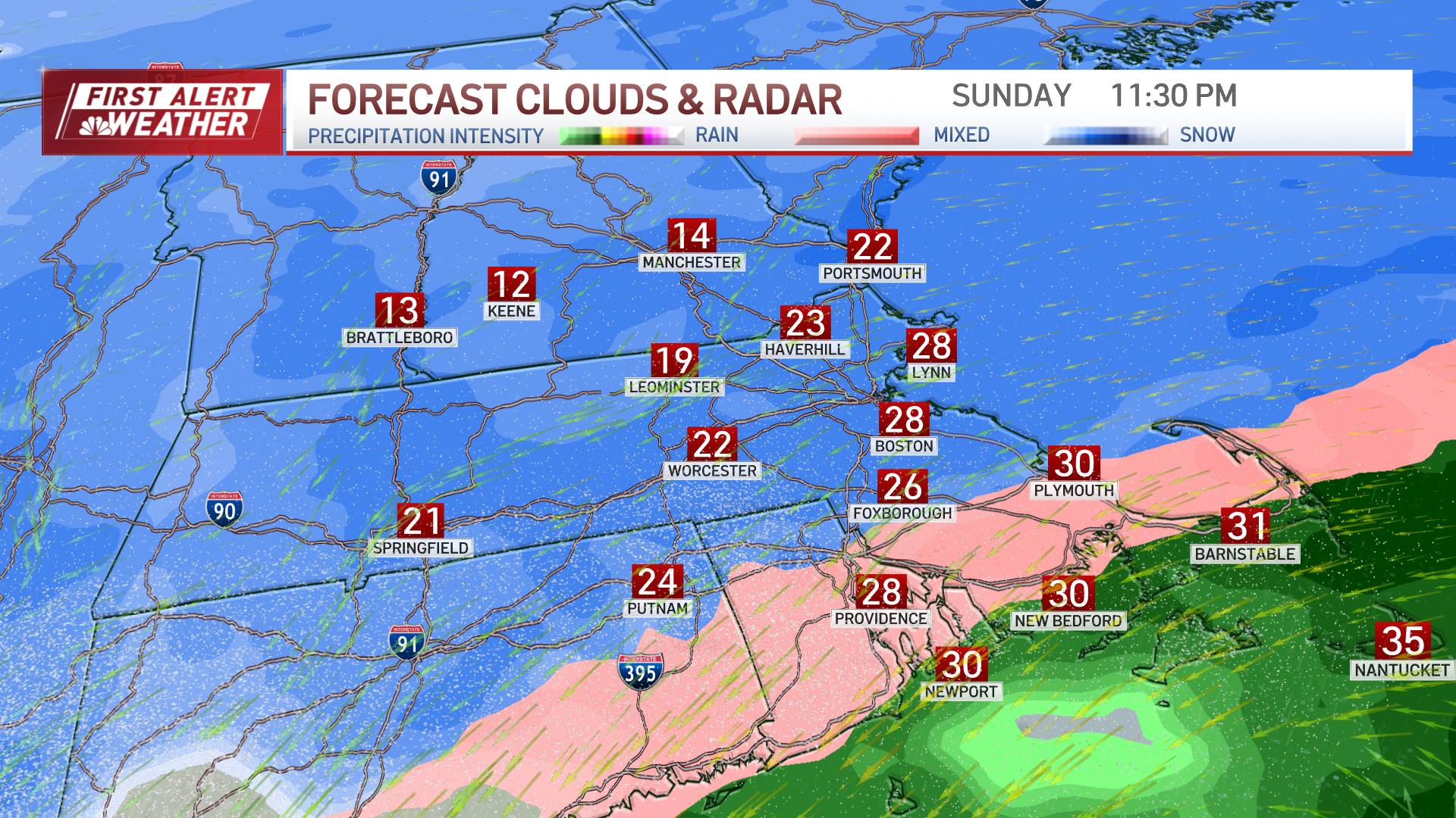 ¿Cuando empieza a nevar en Boston? Horario y cantidad de nieve ...